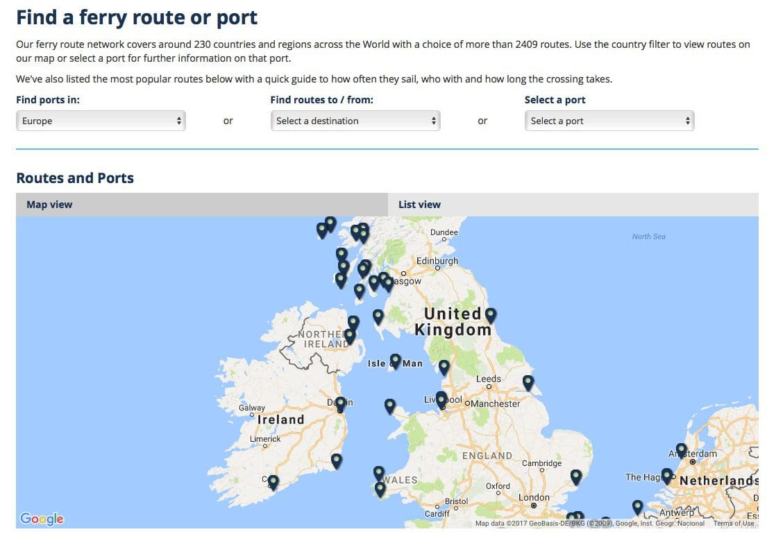 BD TRAVEL FEATURES……DIRECT FERRIES WHAT A FIND! | Belfast Daily